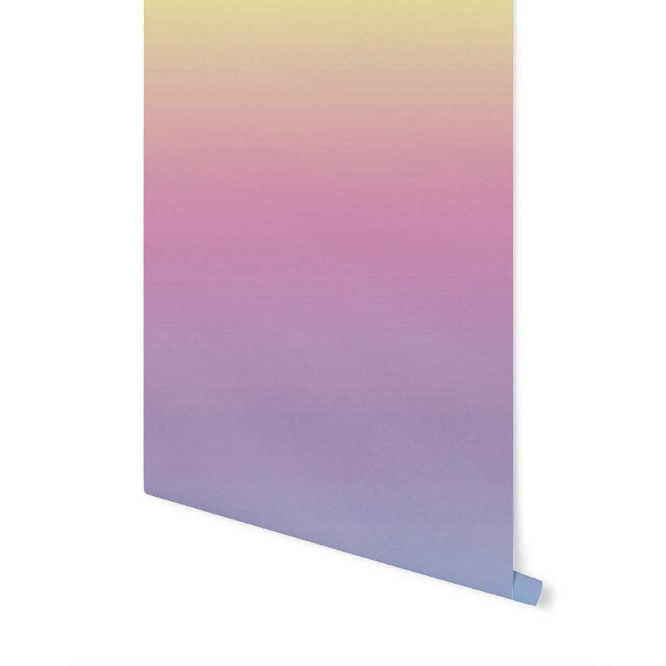 Ombré Wallpaper | Gradient Colors Ombre Wall Paper – Wallaby Walls ...